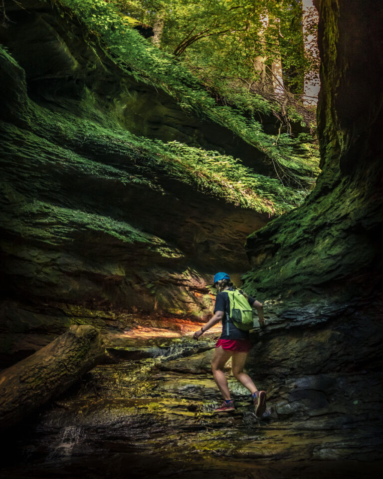 Step Back In Time Hiking Turkey Run State Park - Hiking Illustrated