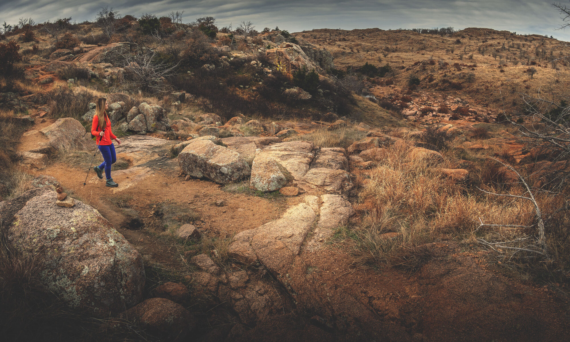 Bison Trail, Wichita Mountains Wildlife Refuge - Hiking Illustrated